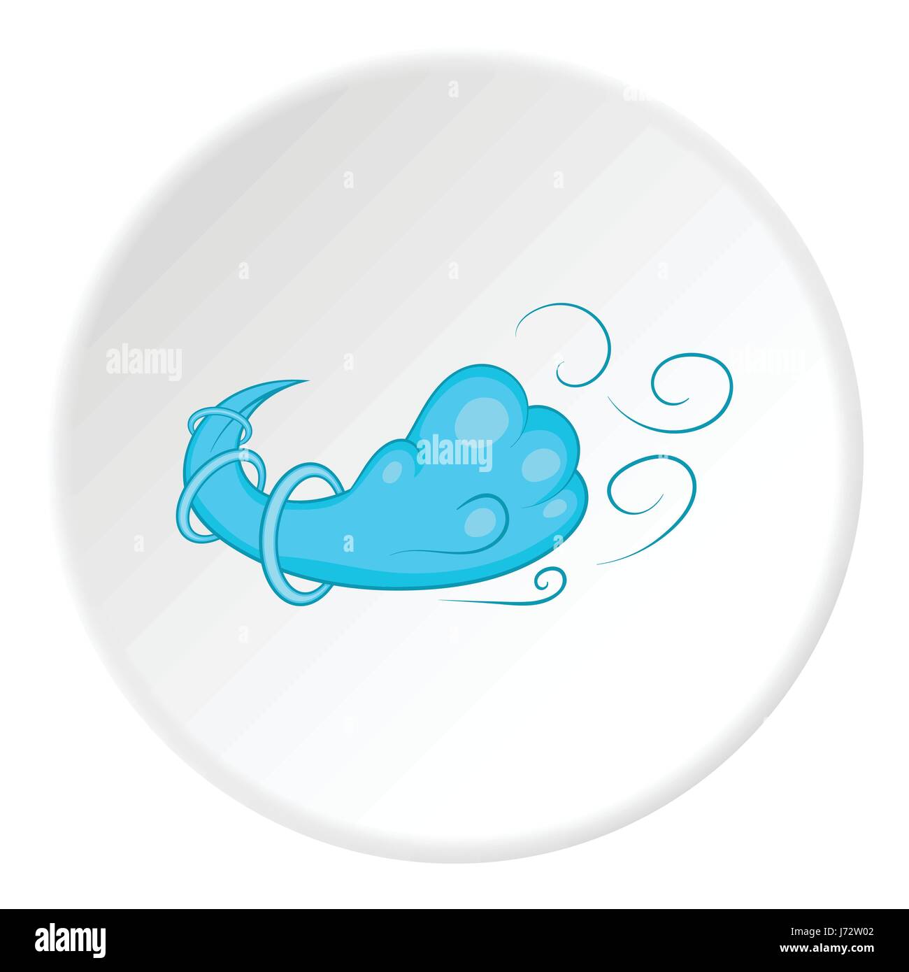 Snow storm icon, cartoon style Stock Vector Image & Art - Alamy
