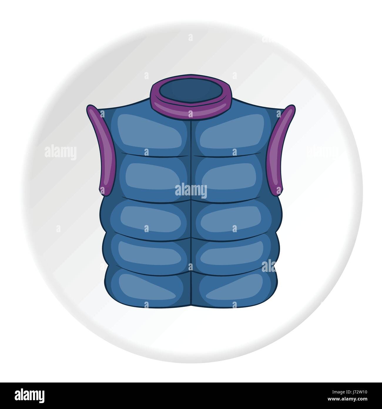 Mens vest sleeveless icon, cartoon style Stock Vector Image & Art - Alamy