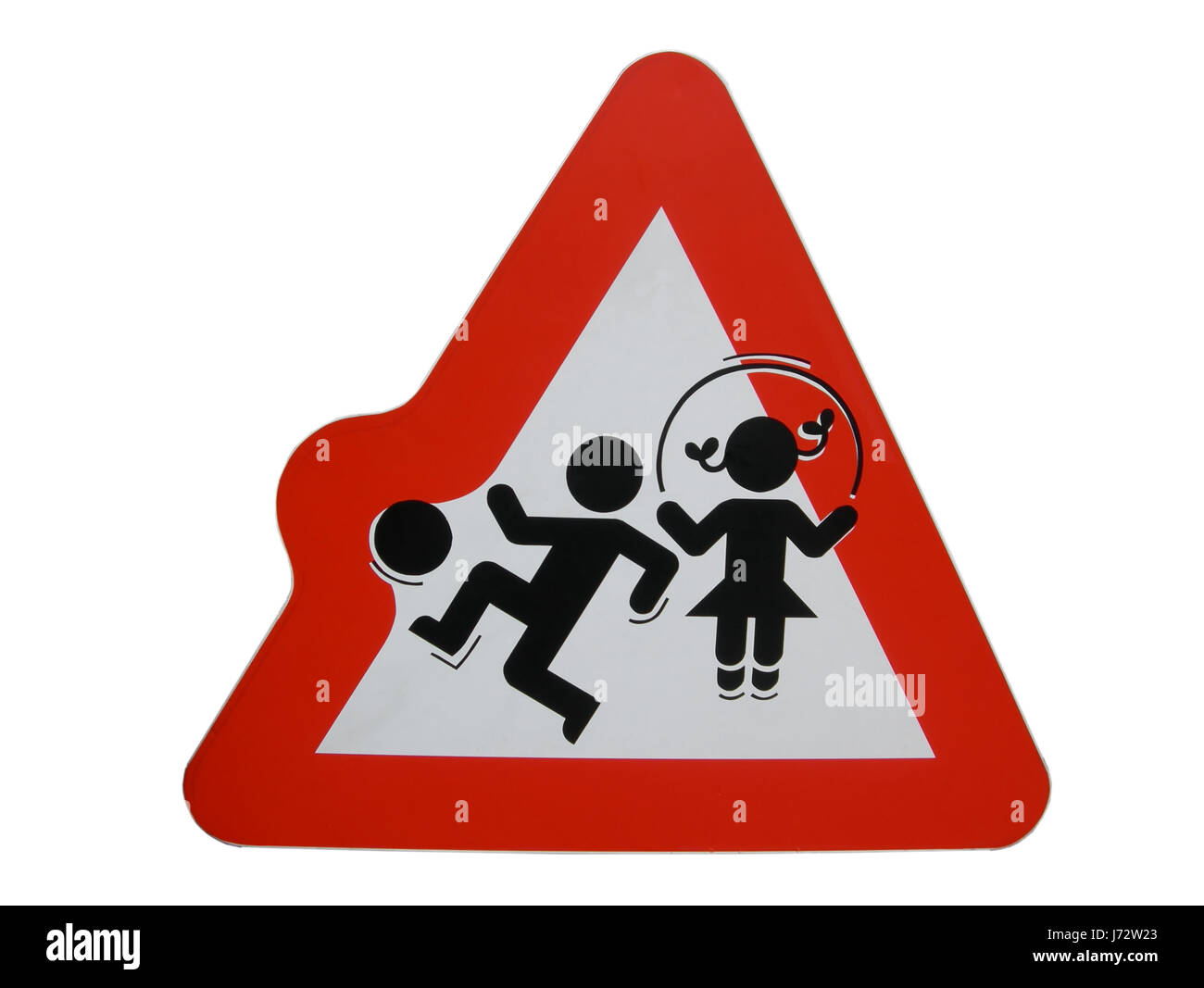 Children playing sign Cut Out Stock Images & Pictures - Alamy