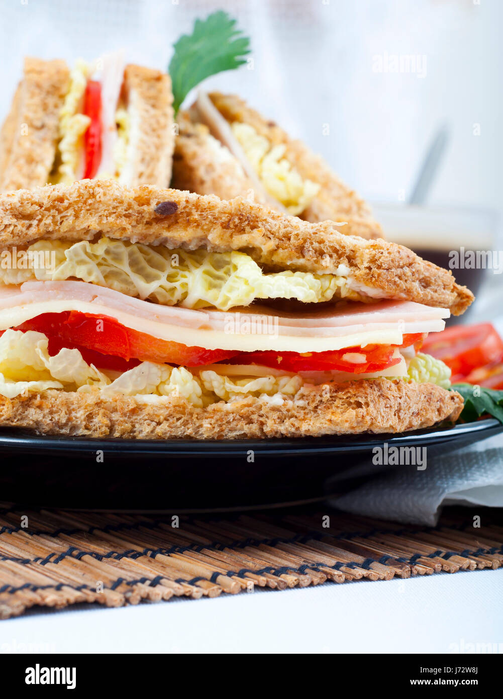 bread sandwich toast coffee snack fresh food breakfeast breakfast cafe ...
