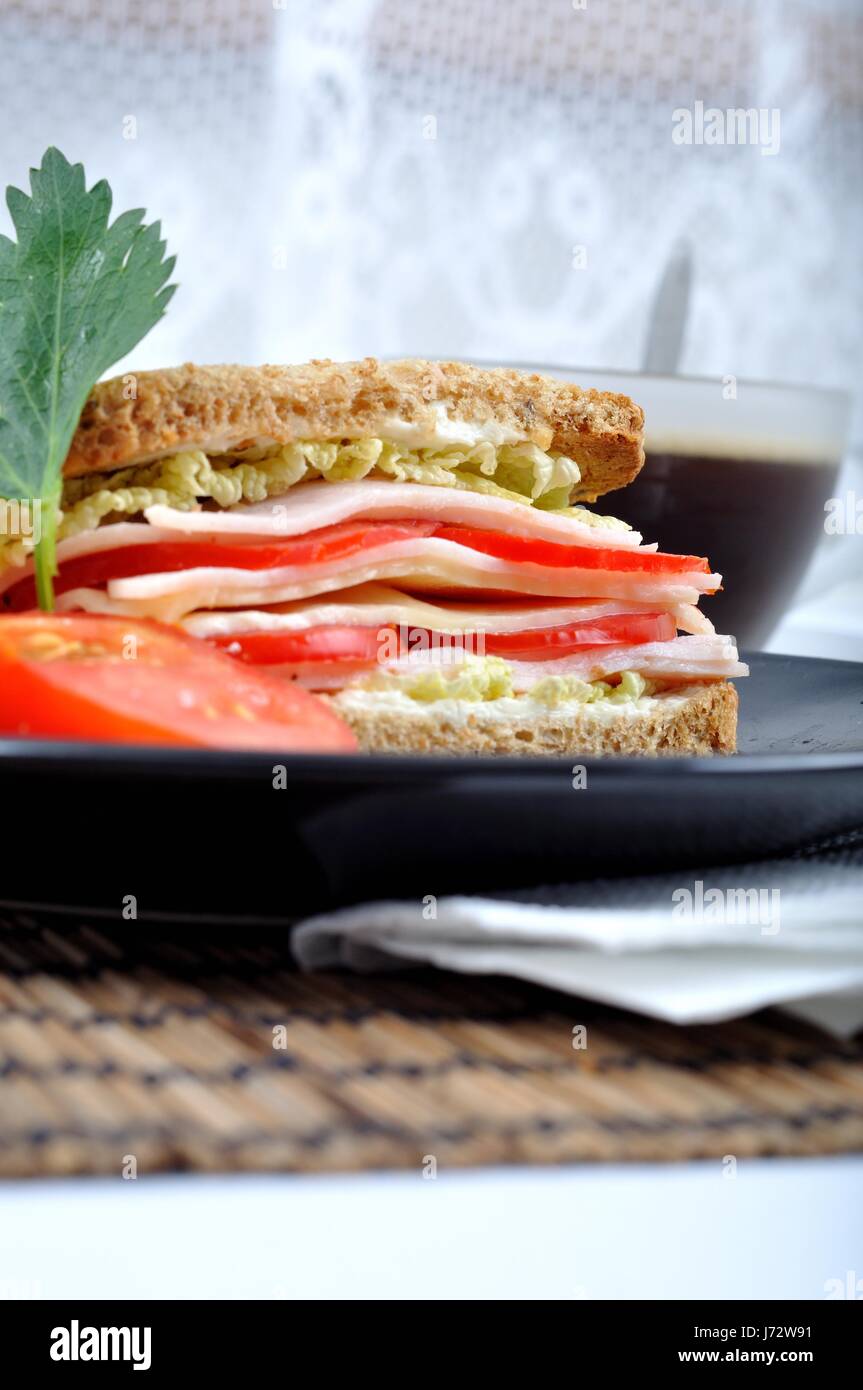 bread sandwich toast coffee snack fresh food breakfeast breakfast cafe ...