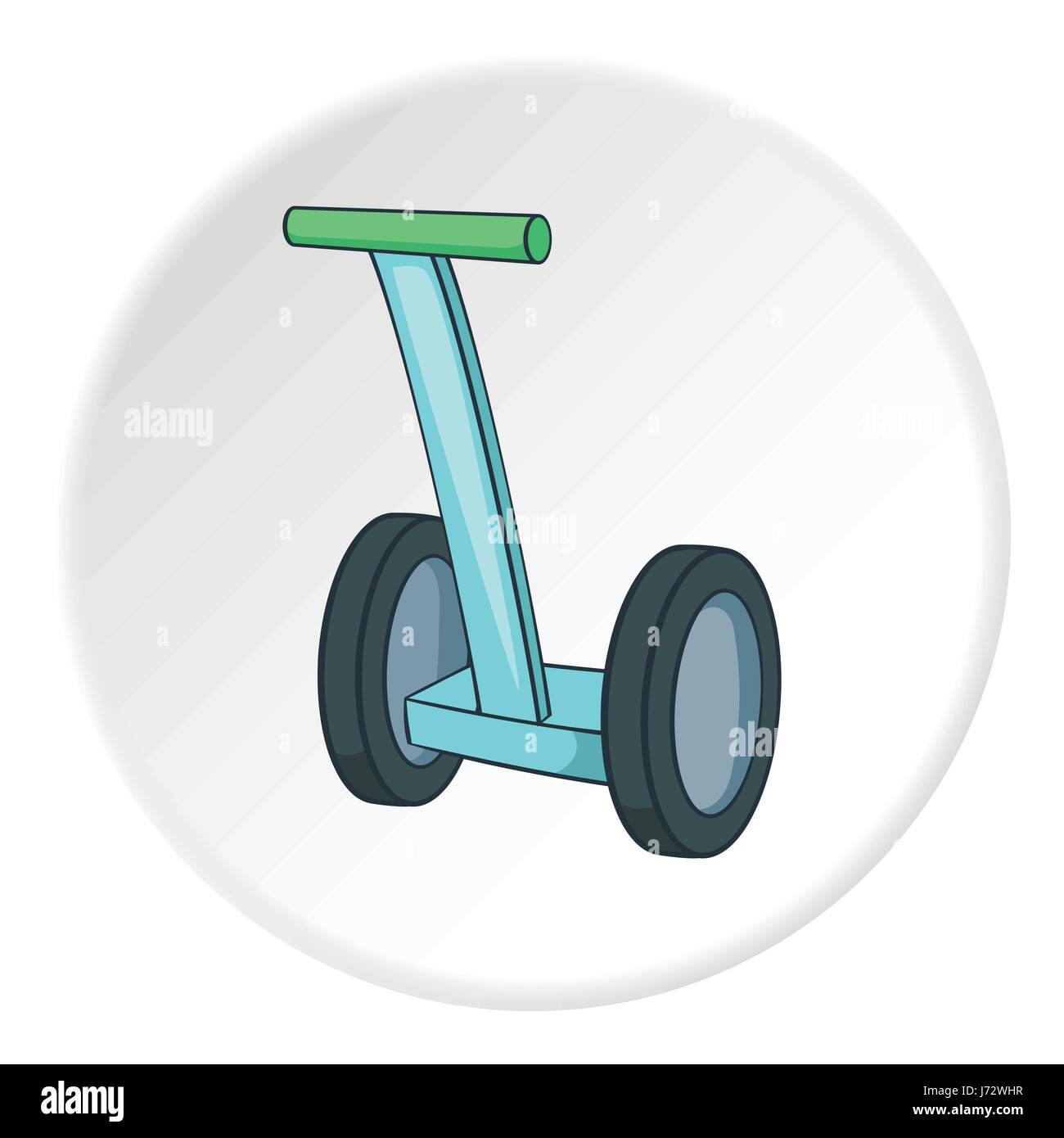 Segway icon, cartoon style Stock Vector Image & Art - Alamy