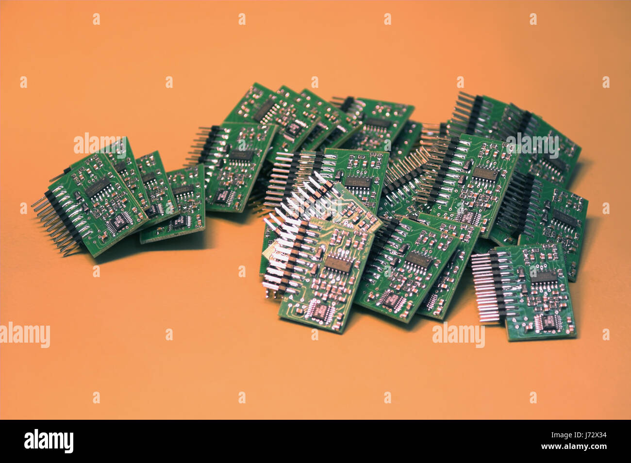 electronics hardware silicon processors chips circuits close PC ...