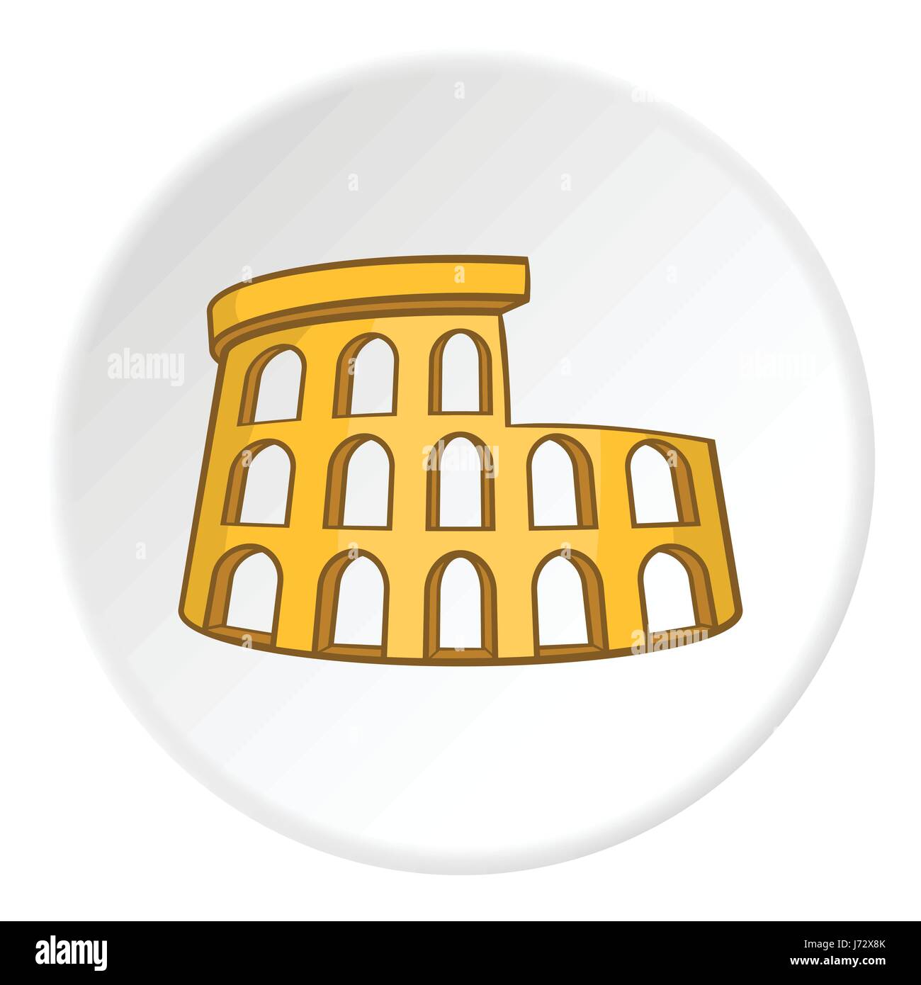 Colosseum icon, cartoon style Stock Vector Image & Art - Alamy