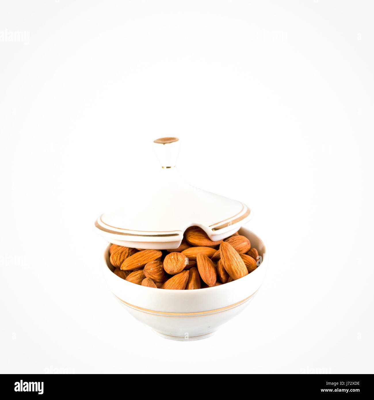 isolated brown brownish brunette culinary almond appetizer almonds ...