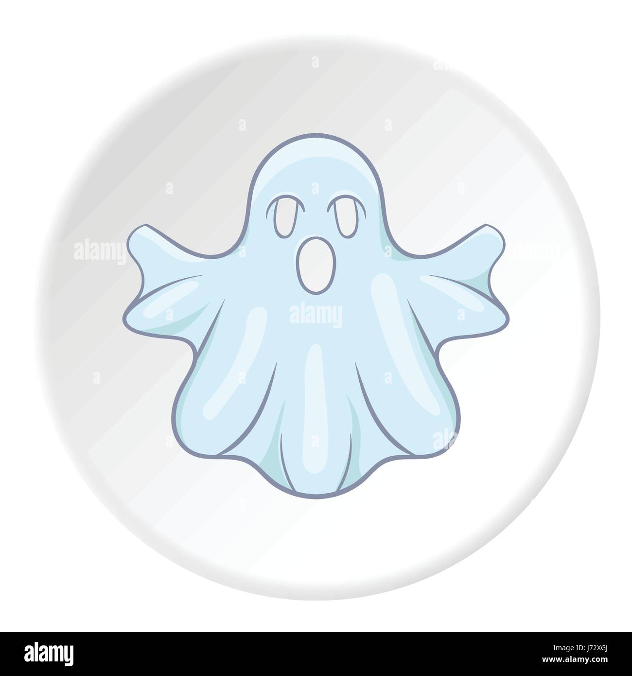 Ghost icon, cartoon style Stock Vector Image & Art - Alamy