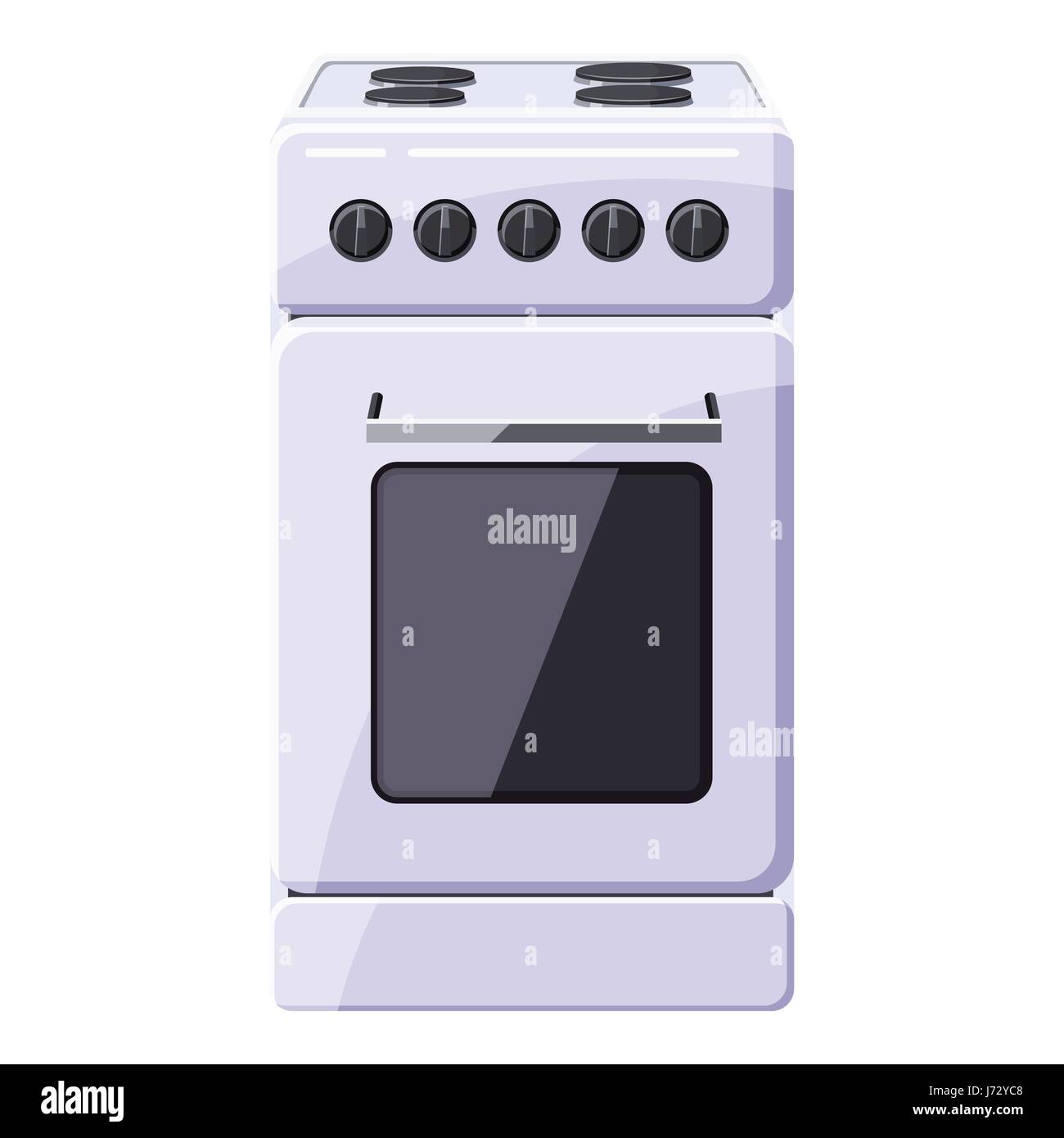 Stove for cooking icon, cartoon style Stock Vector Image & Art - Alamy