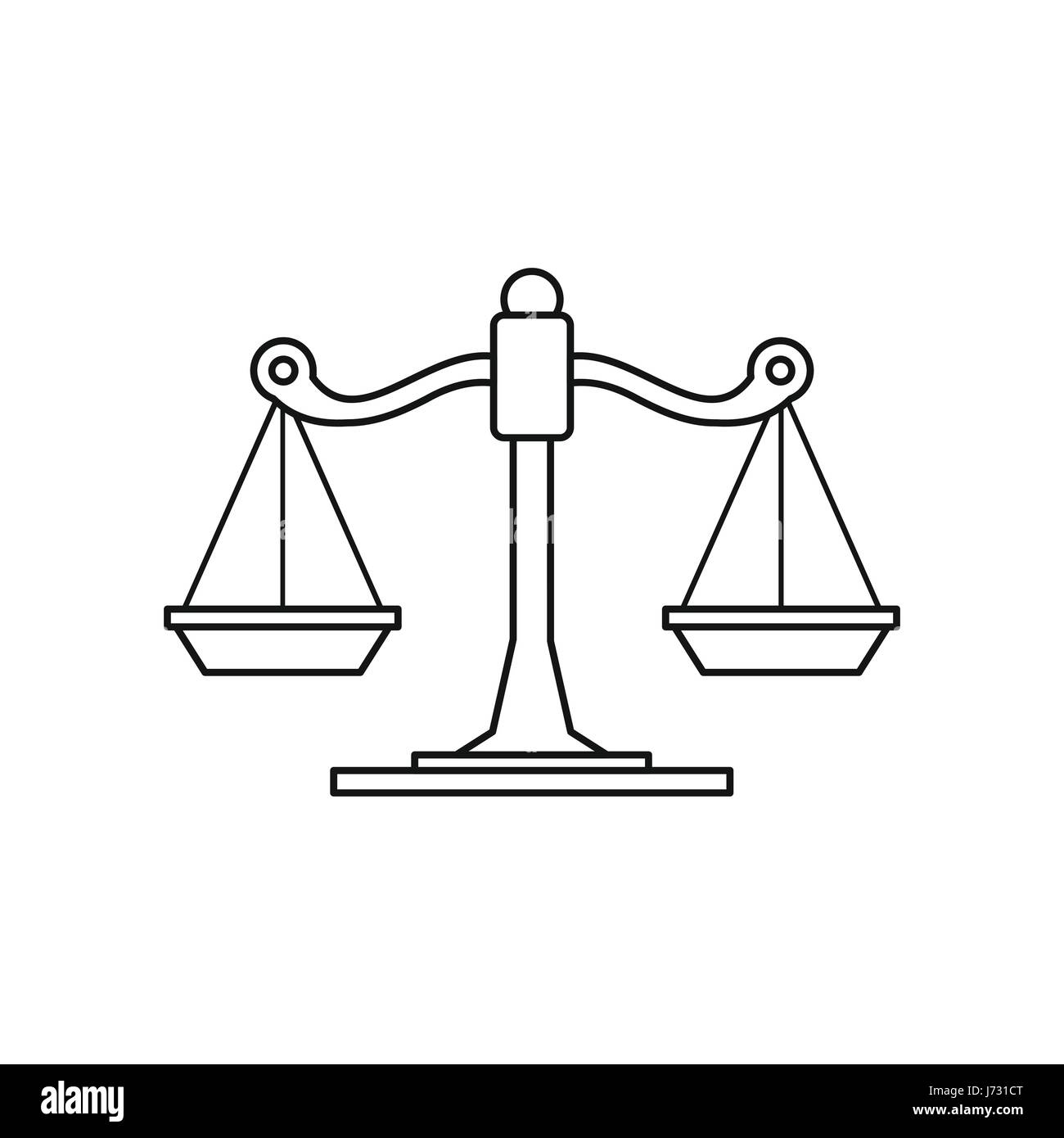 Scales icon, outline style Stock Vector Image & Art - Alamy Scales icon, outline style Stock Vector Image & Art - Alamy