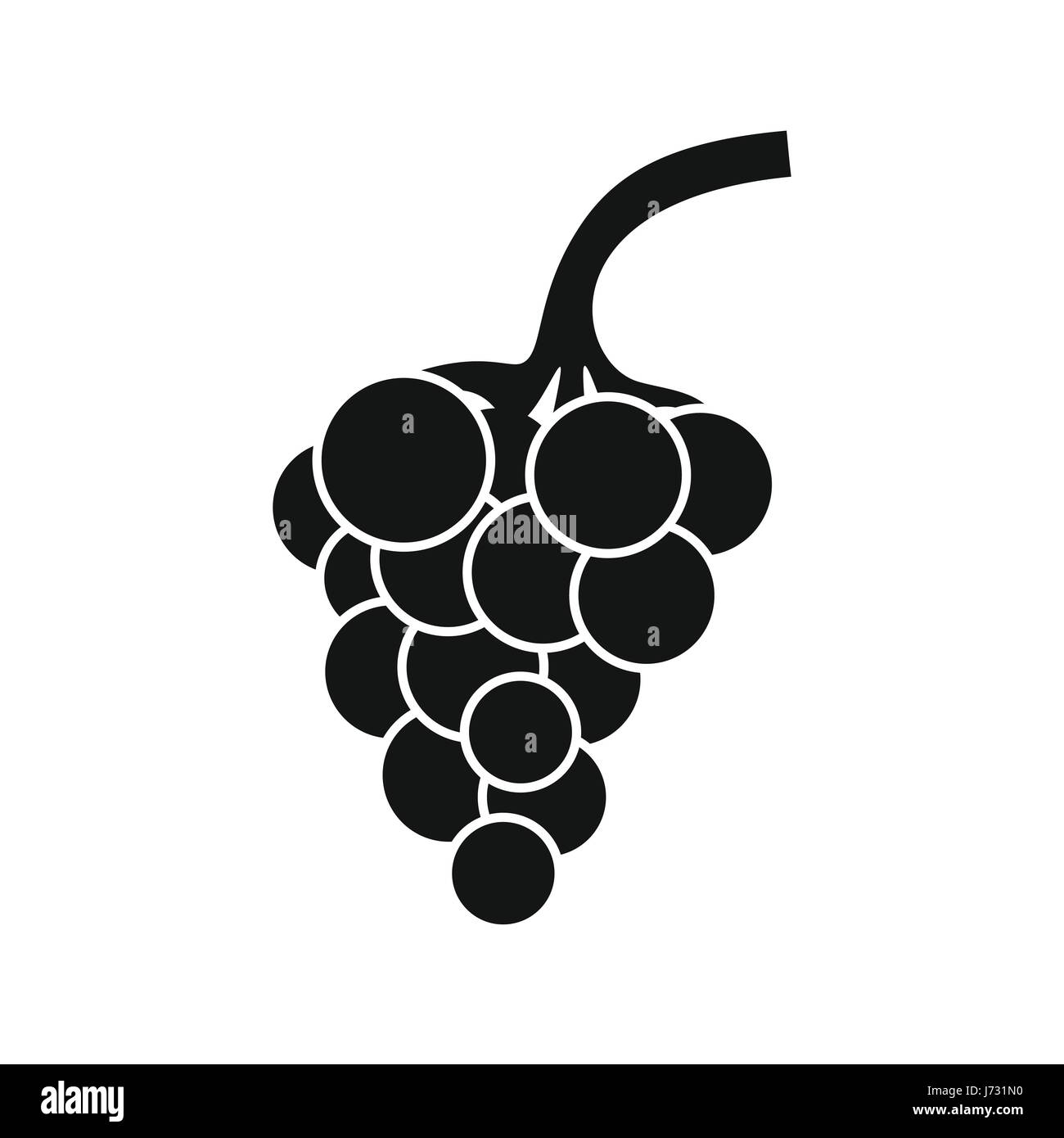 Grape branch icon, simple style Stock Vector Image & Art - Alamy