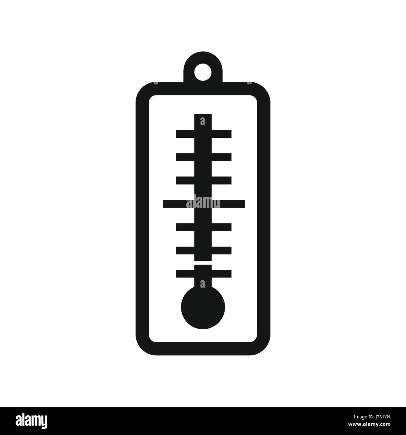 Thermometer indicates low temperature icon Stock Vector Image & Art - Alamy