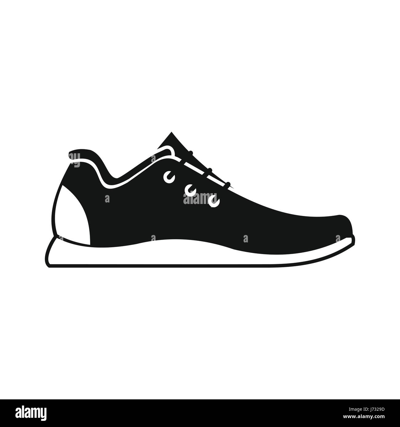 Athletic shoe icon, simple style Stock Vector Image & Art - Alamy