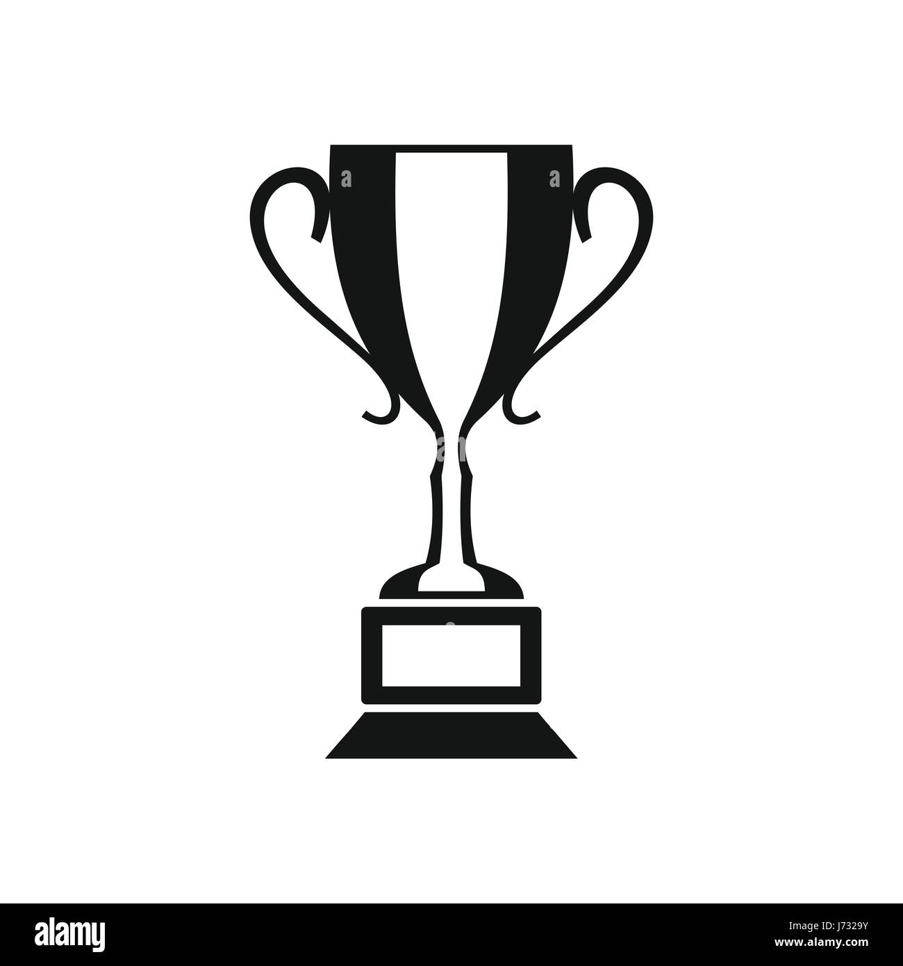 Trophy cup icon, simple style Stock Vector Image & Art - Alamy