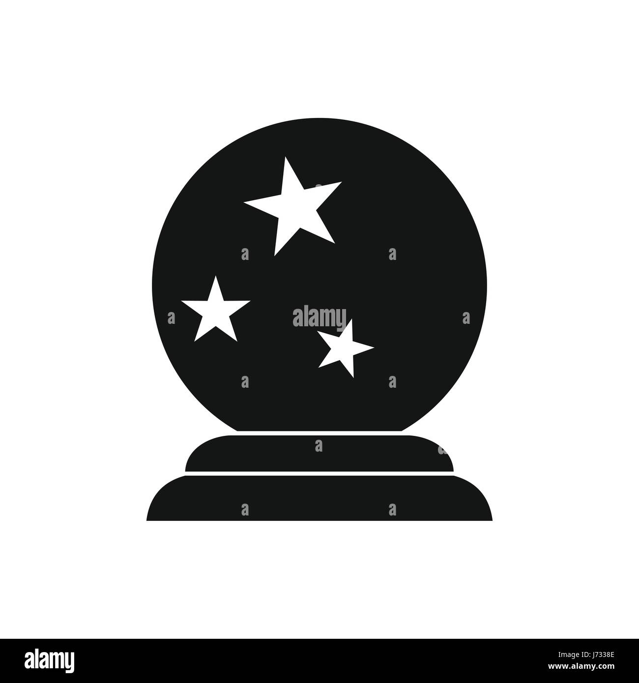 Magic ball icon, simple style Stock Vector Image & Art - Alamy