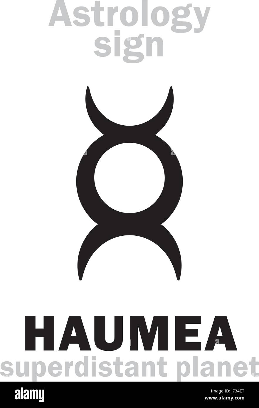 Haumea Dwarf Planet Symbol