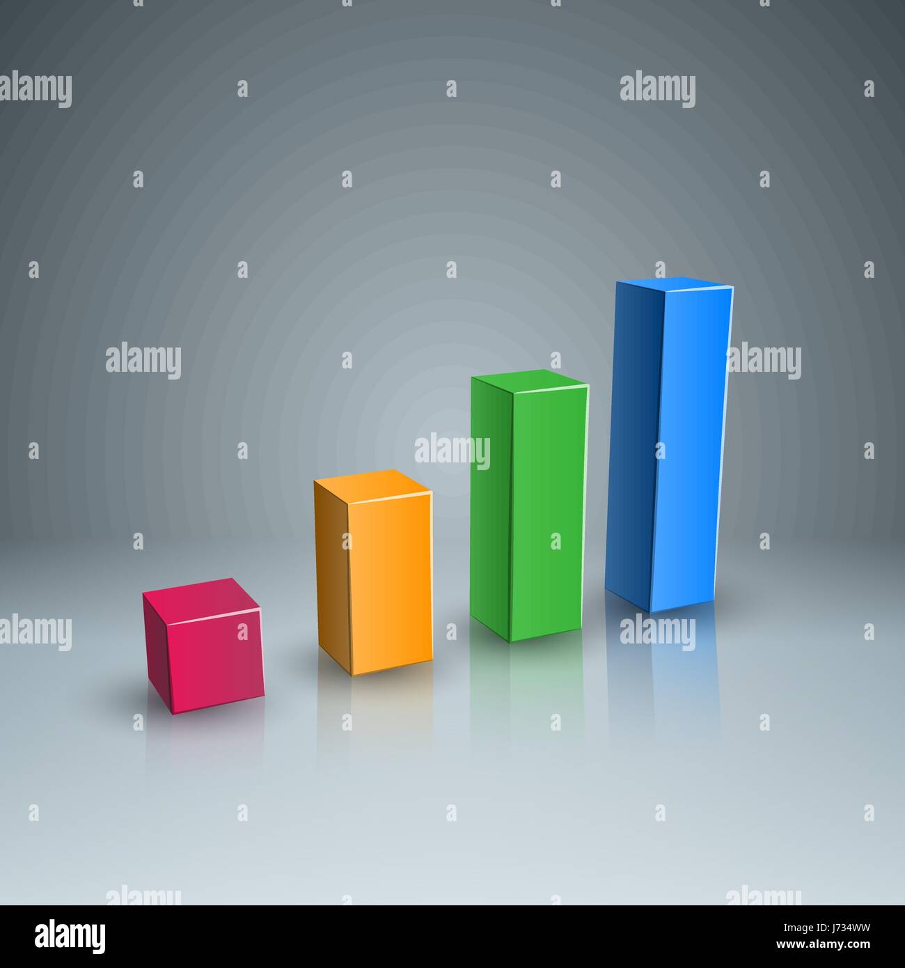 Business infographics. 3D charts and graphs Stock Vector Image & Art ...