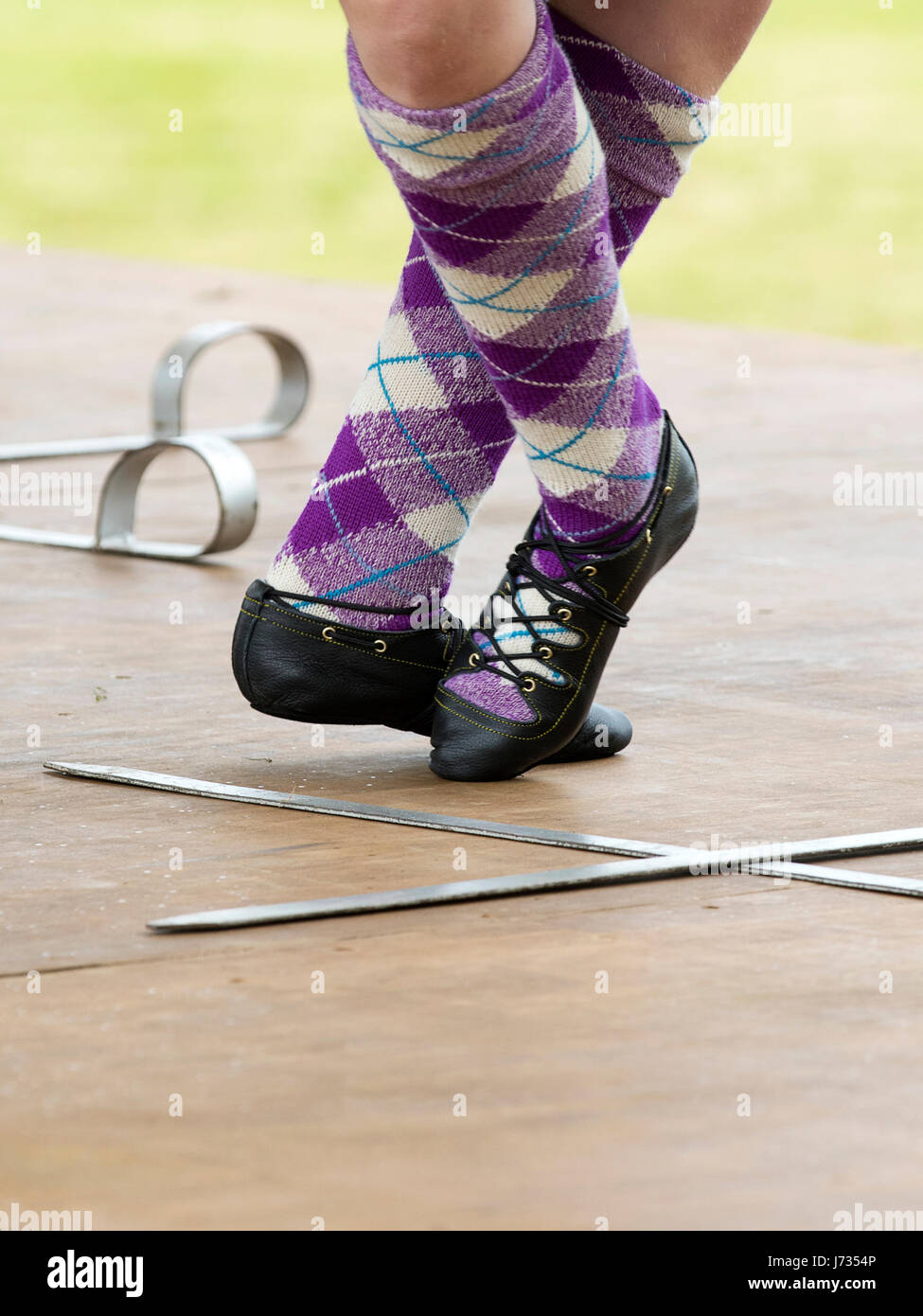 Highland scotland dance hi-res stock photography and images - Alamy