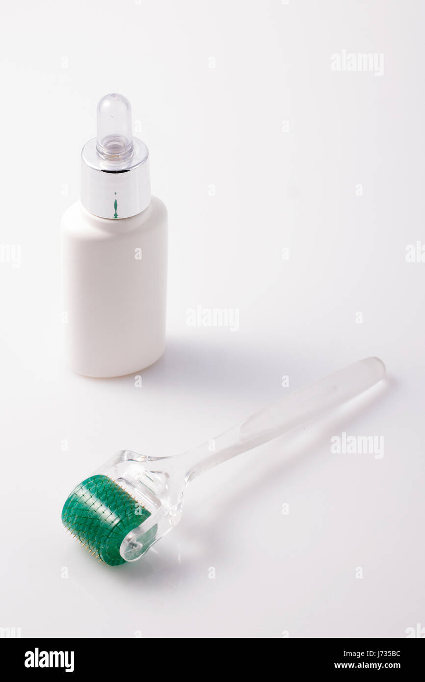 Dermaroller for medical micro needling therapy. Tool also known as ...
