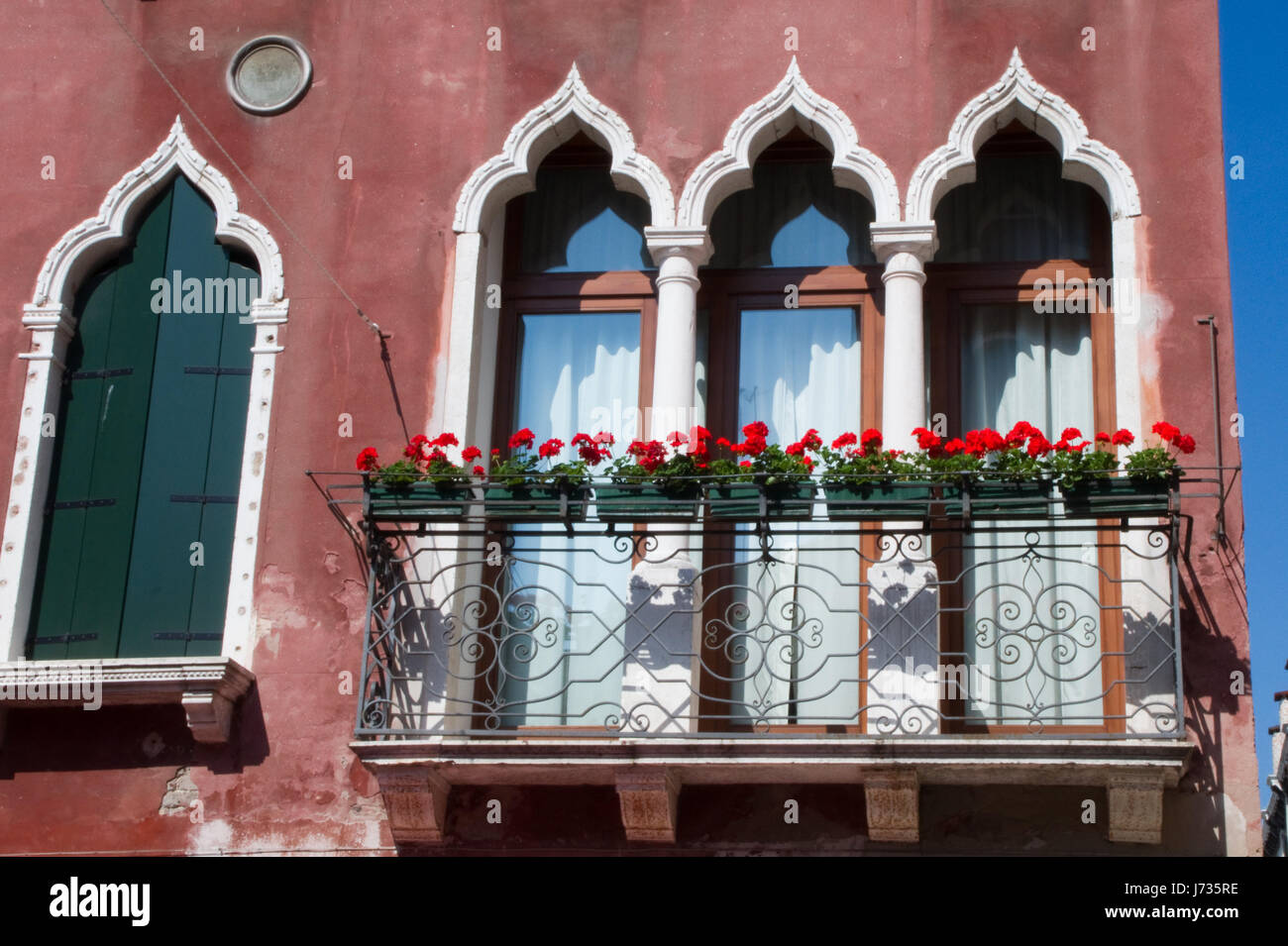 window balcony romantic shutter Stock Photo - Alamy