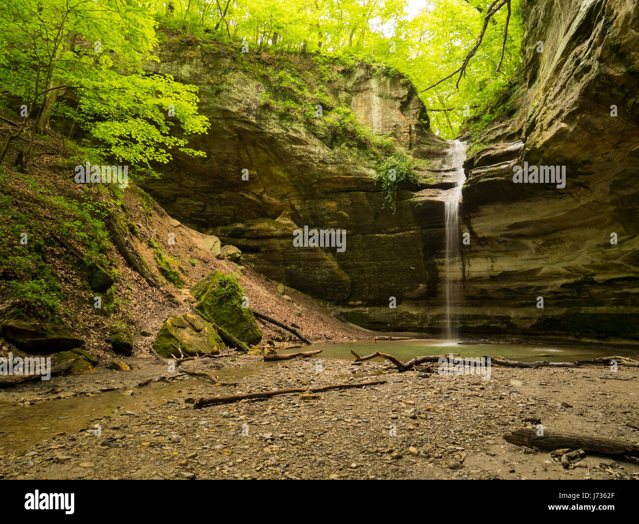 Illinois waterfalls hi-res stock photography and images - Alamy