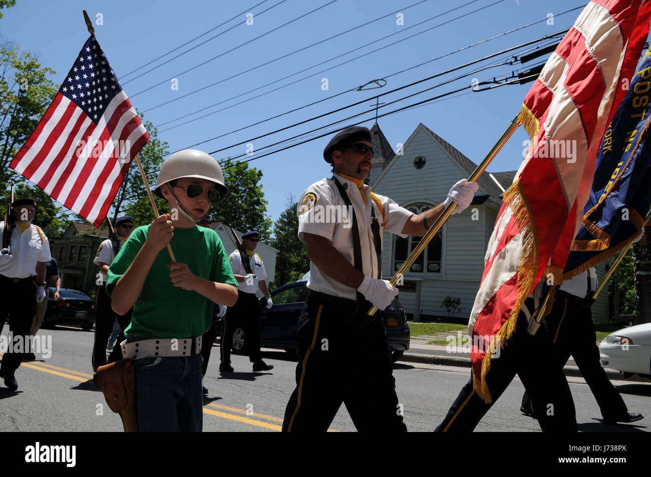 Memorial Day Parade Stock Photo - Alamy