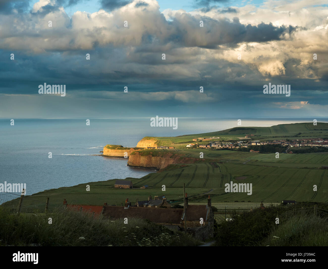 Boulby cliffs hi-res stock photography and images - Alamy