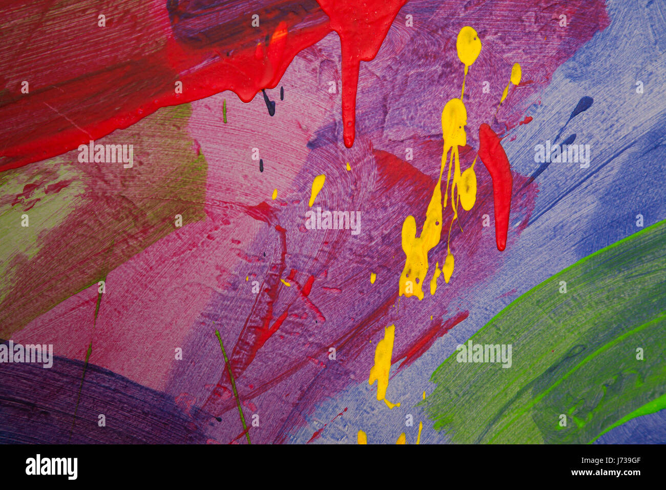 the painted wall Stock Photo - Alamy