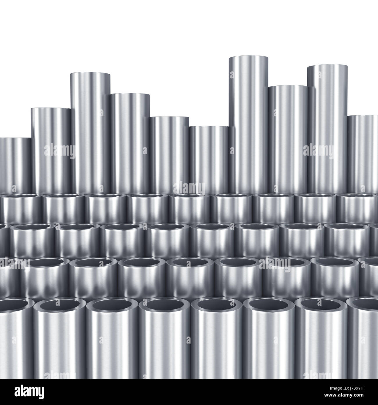 Tubes isolated on white background Stock Photo - Alamy