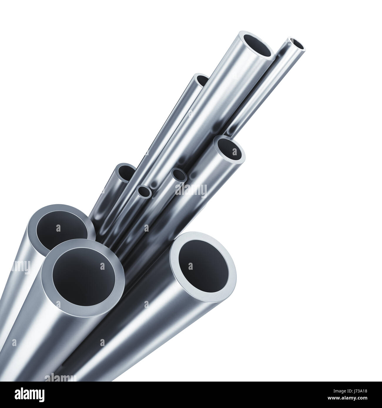Tubes isolated on white background Stock Photo - Alamy