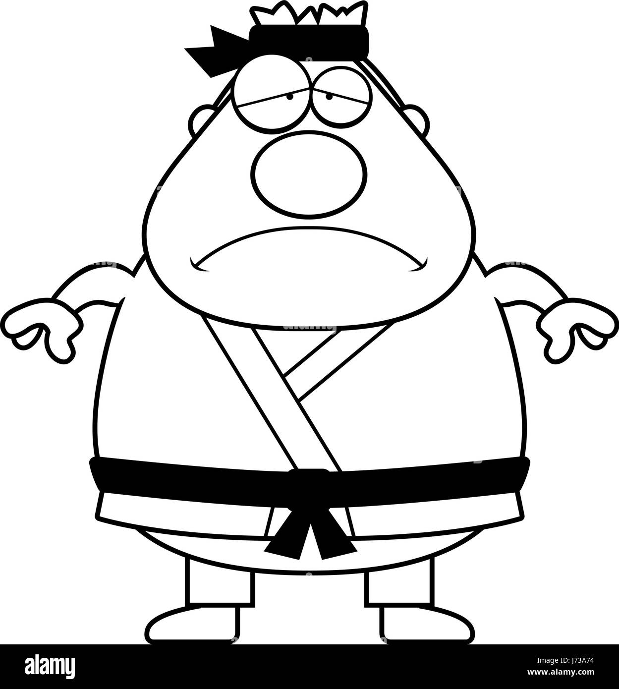 Exhausted fighter Stock Vector Images - Alamy