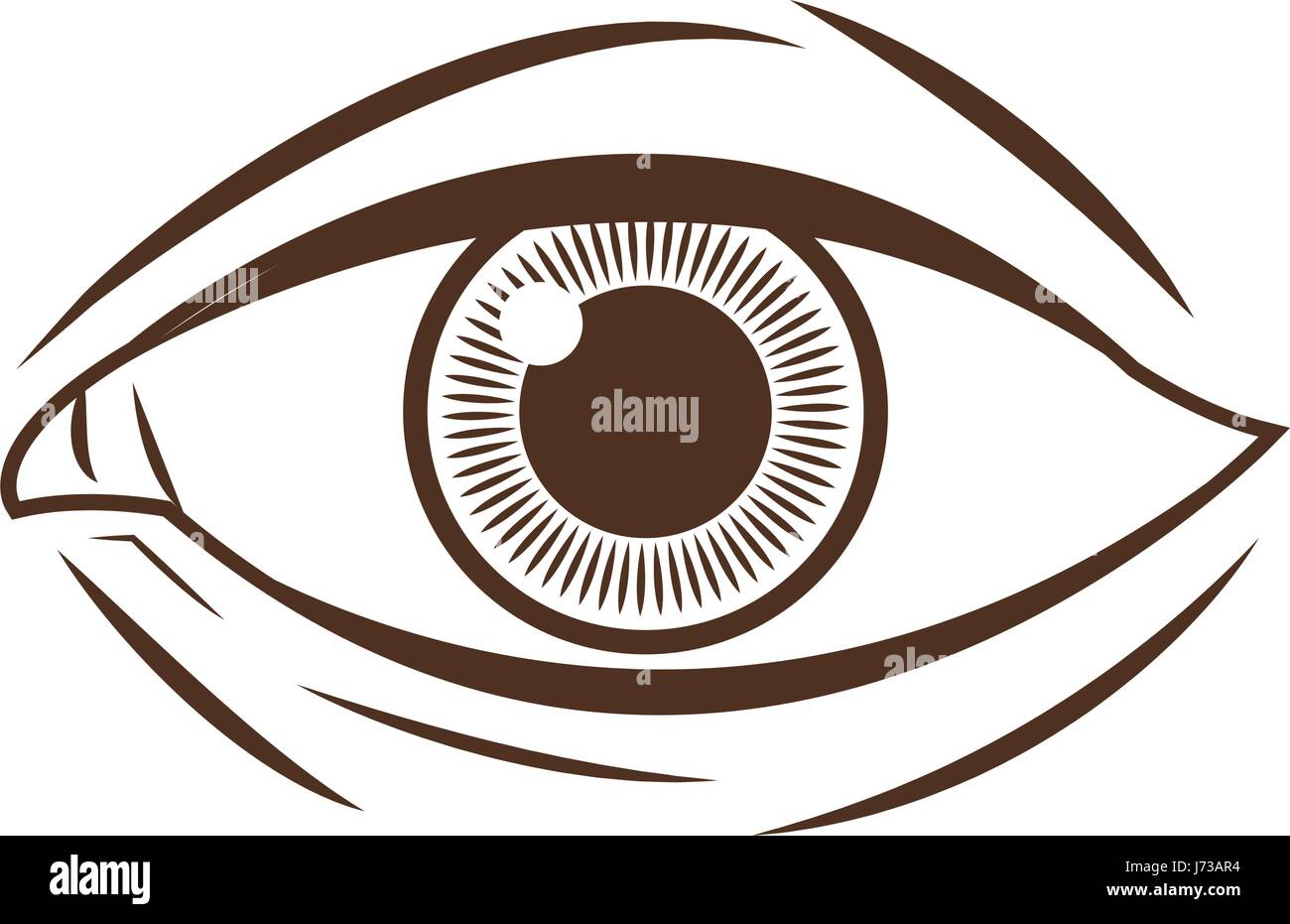 Child drawing sad face Stock Vector Images - Alamy