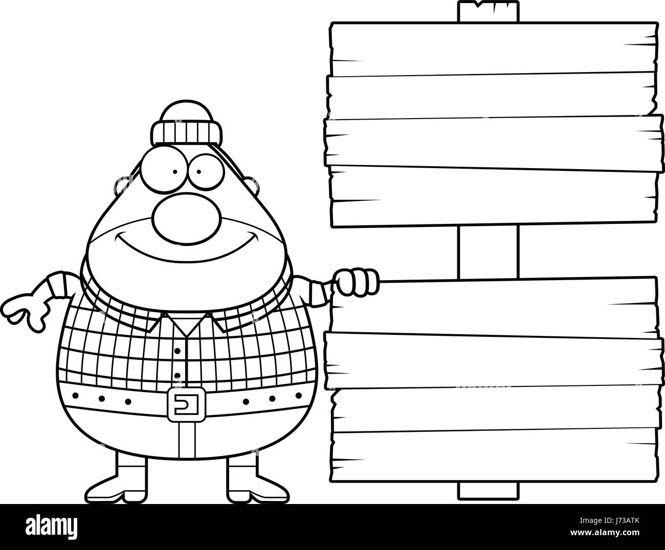 Cartoon lumberjack Cut Out Stock Images & Pictures - Alamy