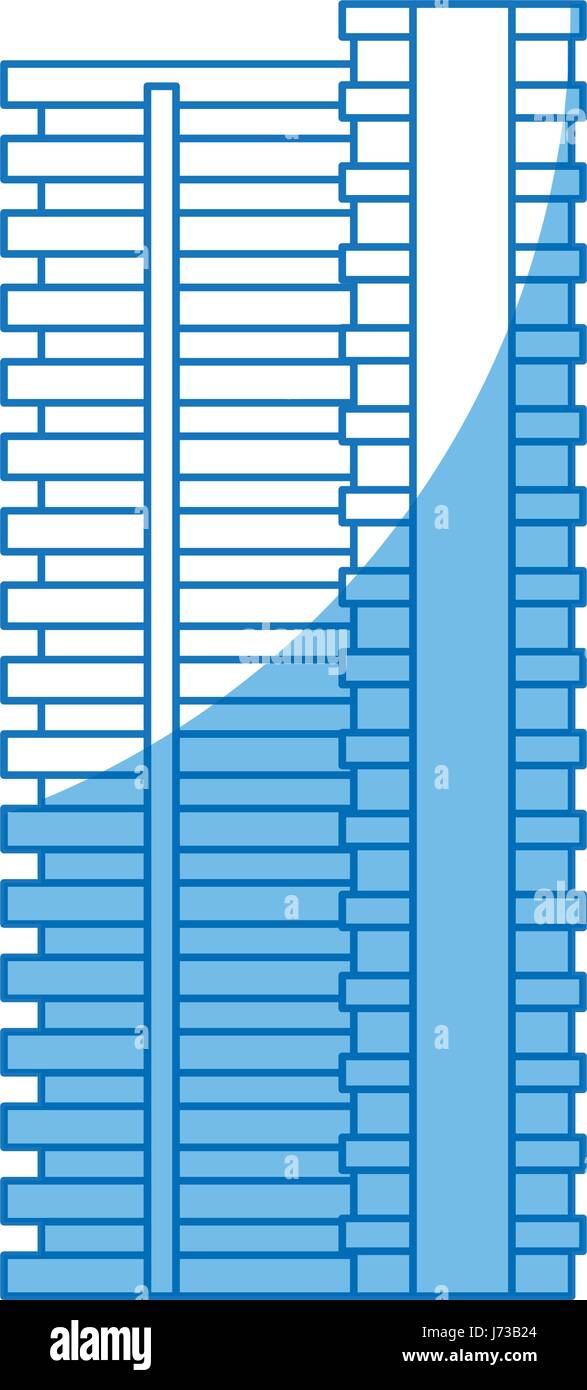 building skyscraper tower windows exterior Stock Vector Image & Art - Alamy