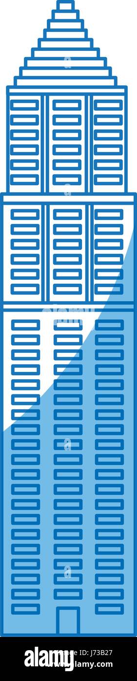 building skyscraper tower windows exterior Stock Vector Image & Art - Alamy