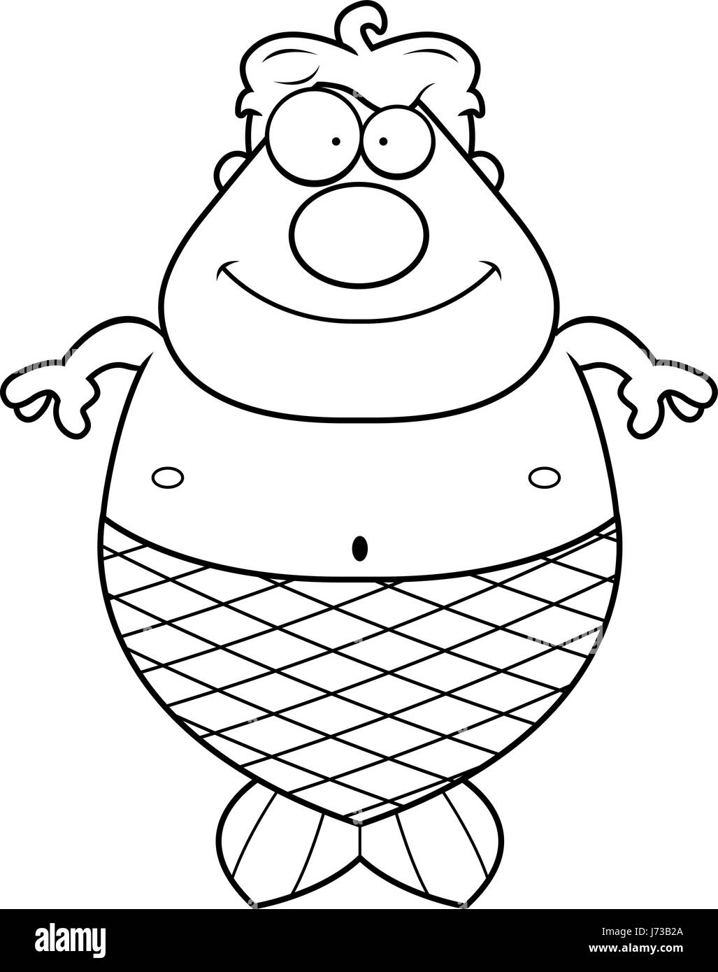 Overweight Cartoon Black and White Stock Photos & Images - Alamy