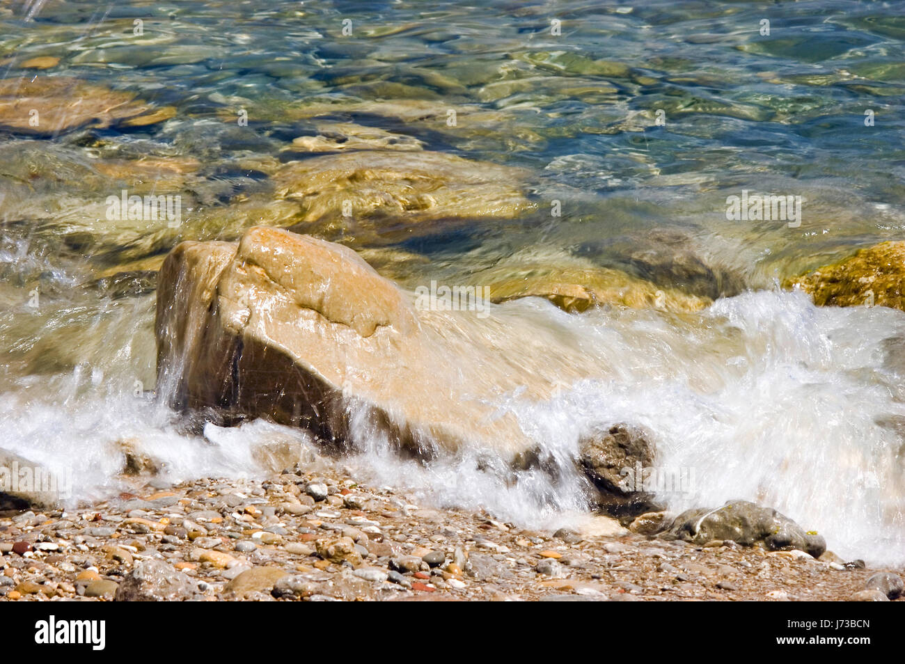 blue stone beach seaside the beach seashore water mediterranean salt ...