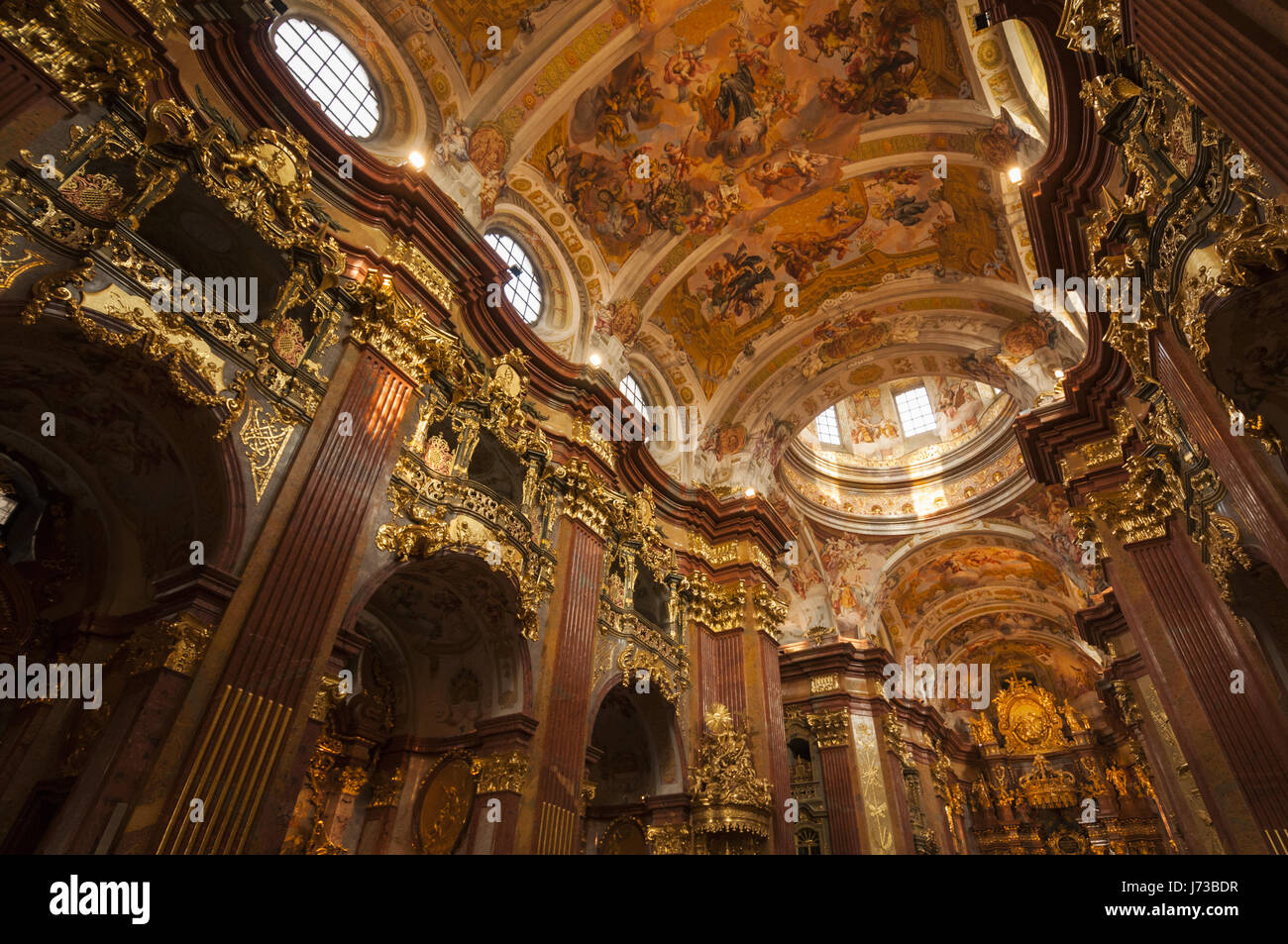 Melk abbey ceiling hi-res stock photography and images - Alamy