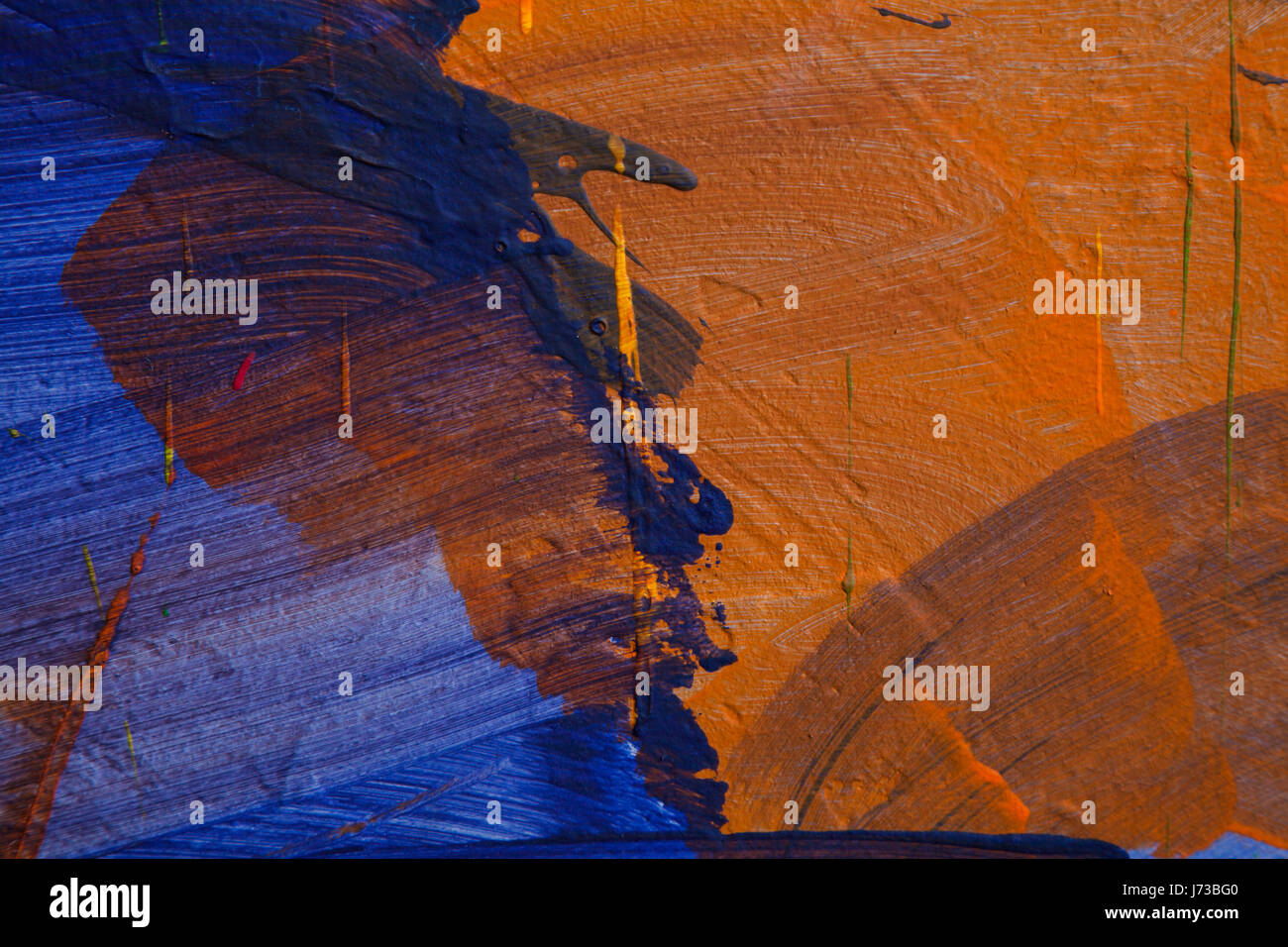 the painted wall Stock Photo - Alamy