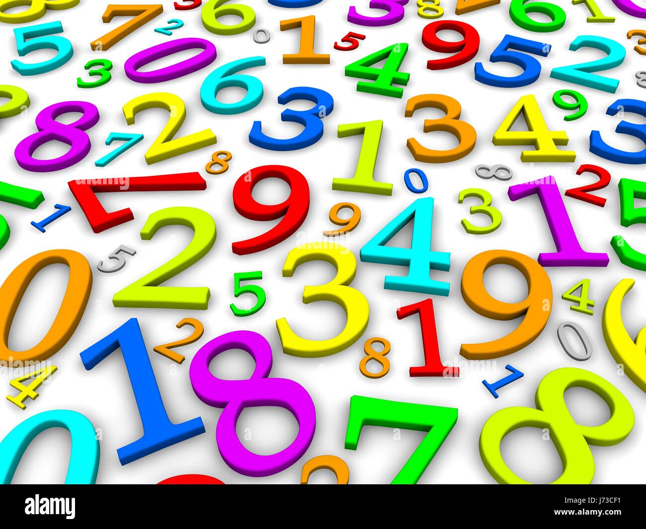 colour number color colorful group backdrop background lot numbers blue ...