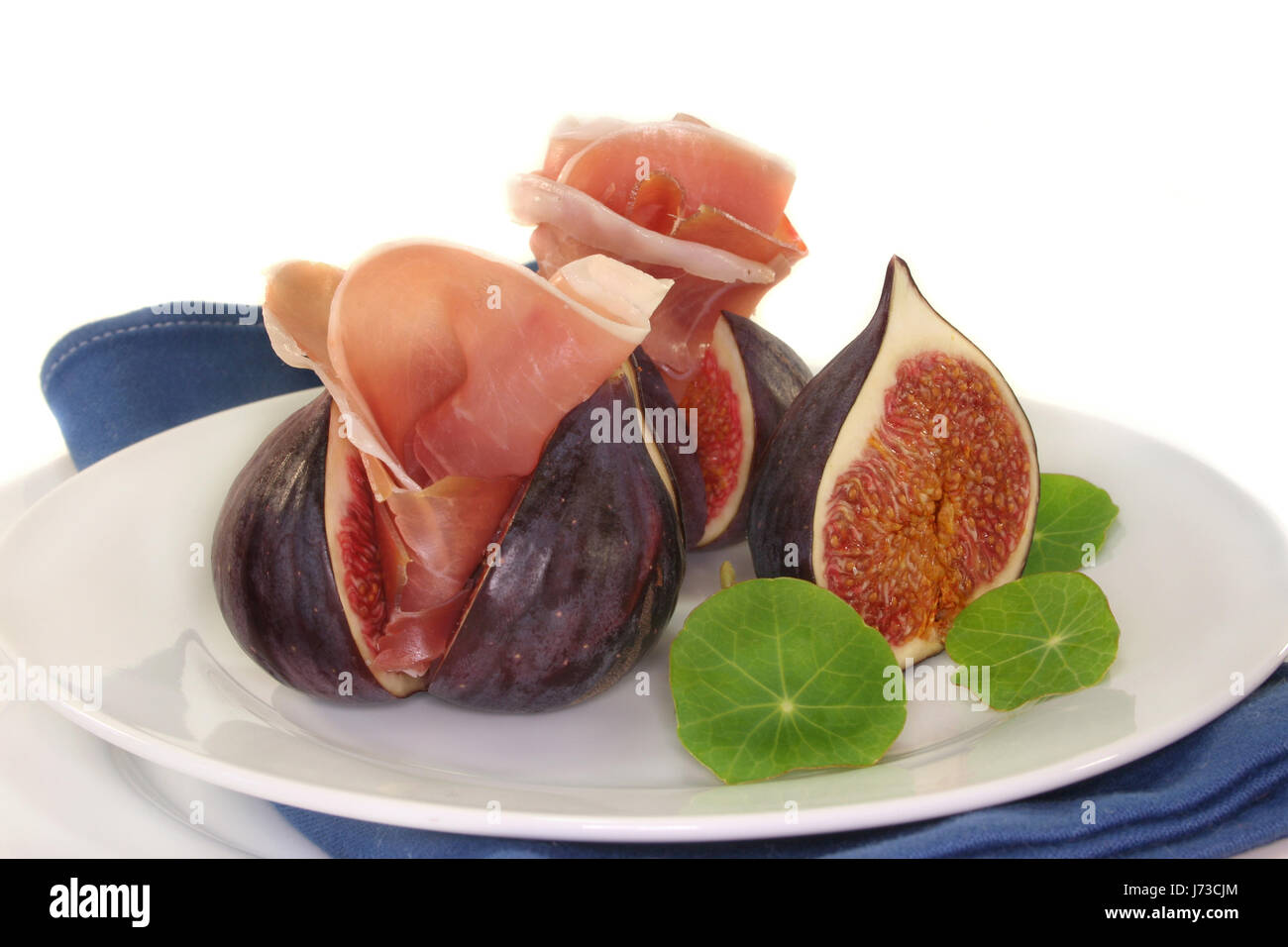 figs with ham Stock Photo - Alamy