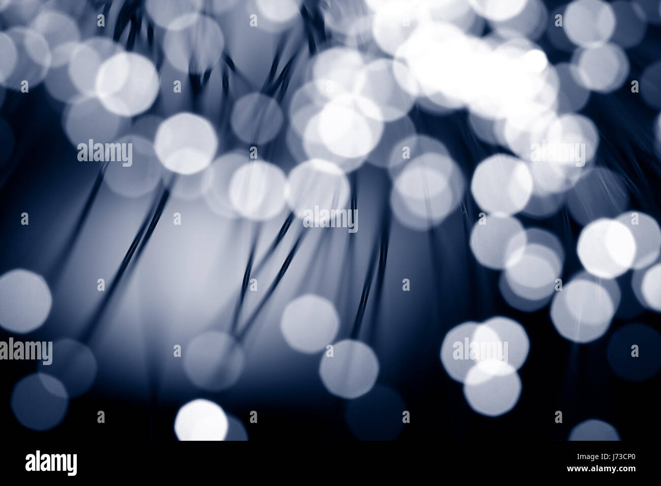 future communication abstract glass fibre light-wave cable cable ...