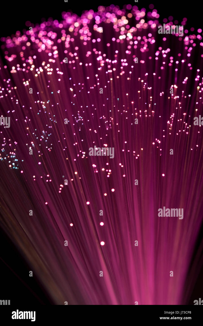 future communication abstract glass fibre light-wave cable cable ...