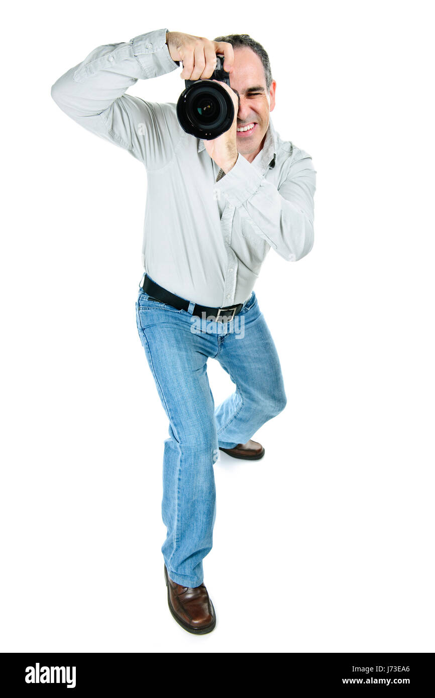 photo camera lens hold photographer possession holding man hand hands ...