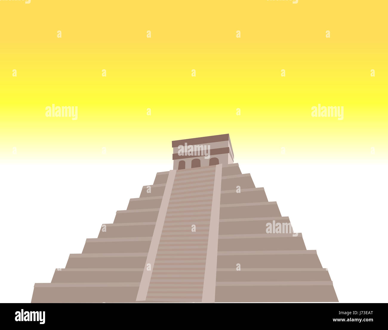 pyramid maya building temple culture stone antique rock pyramid ...