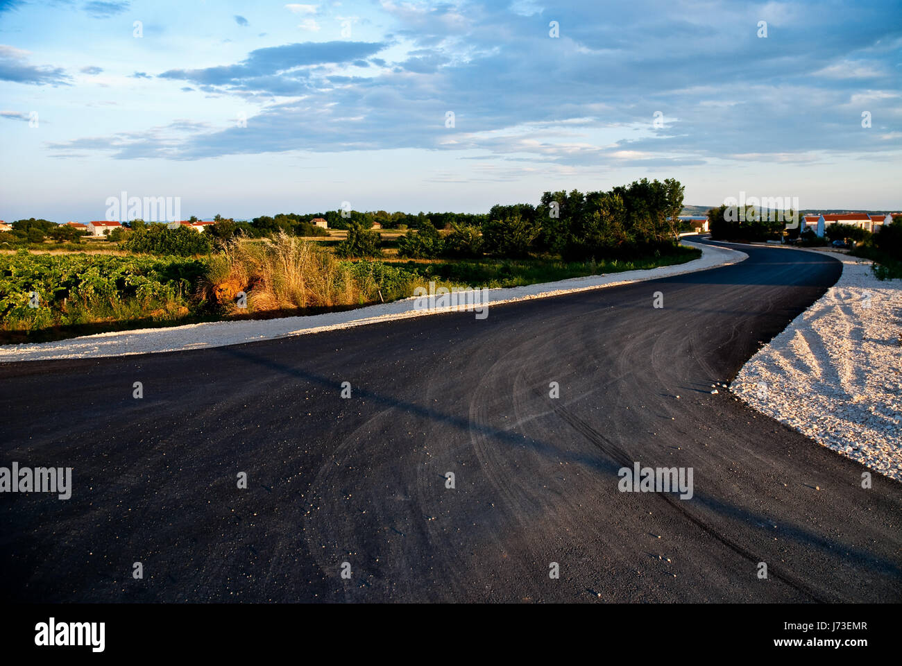 New track road hi-res stock photography and images - Alamy