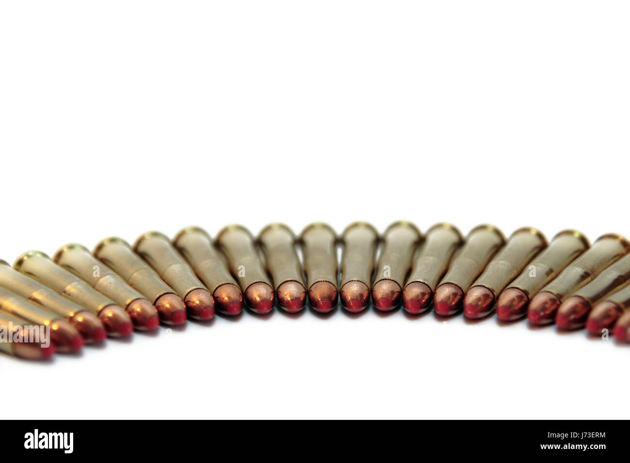 closeup brass ammunition cartridge caliber bullet danger macro close-up ...