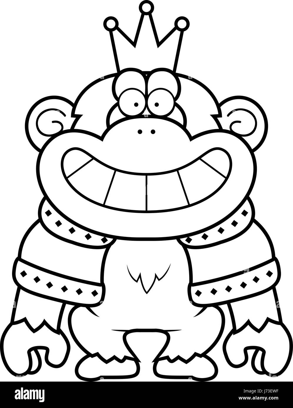 Chimpanzee teeth Stock Vector Images - Alamy