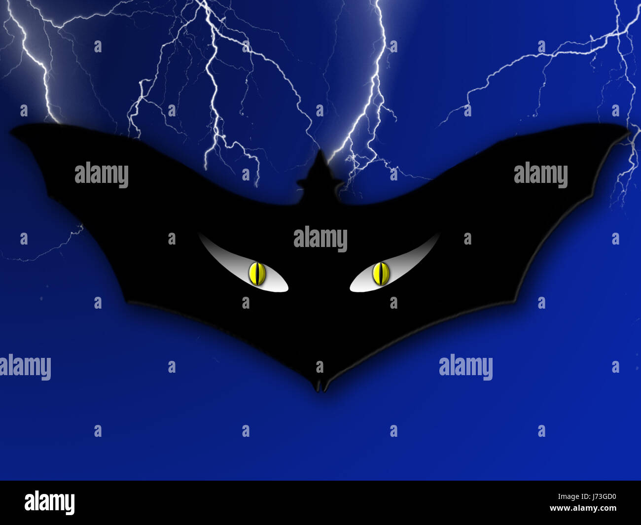 animal eyes lightning sheet lightning flash design shaping formation ...