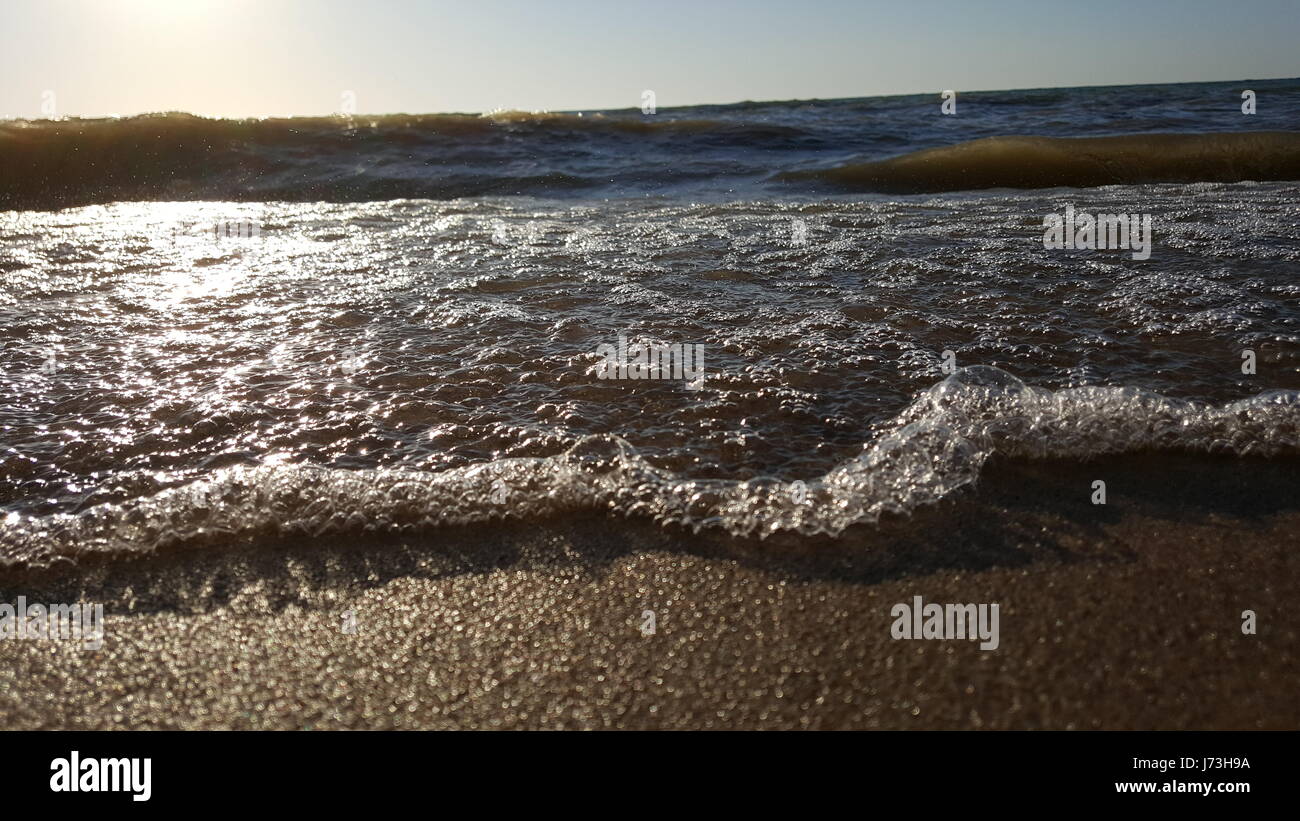Water of Lake Michigan Stock Photo - Alamy