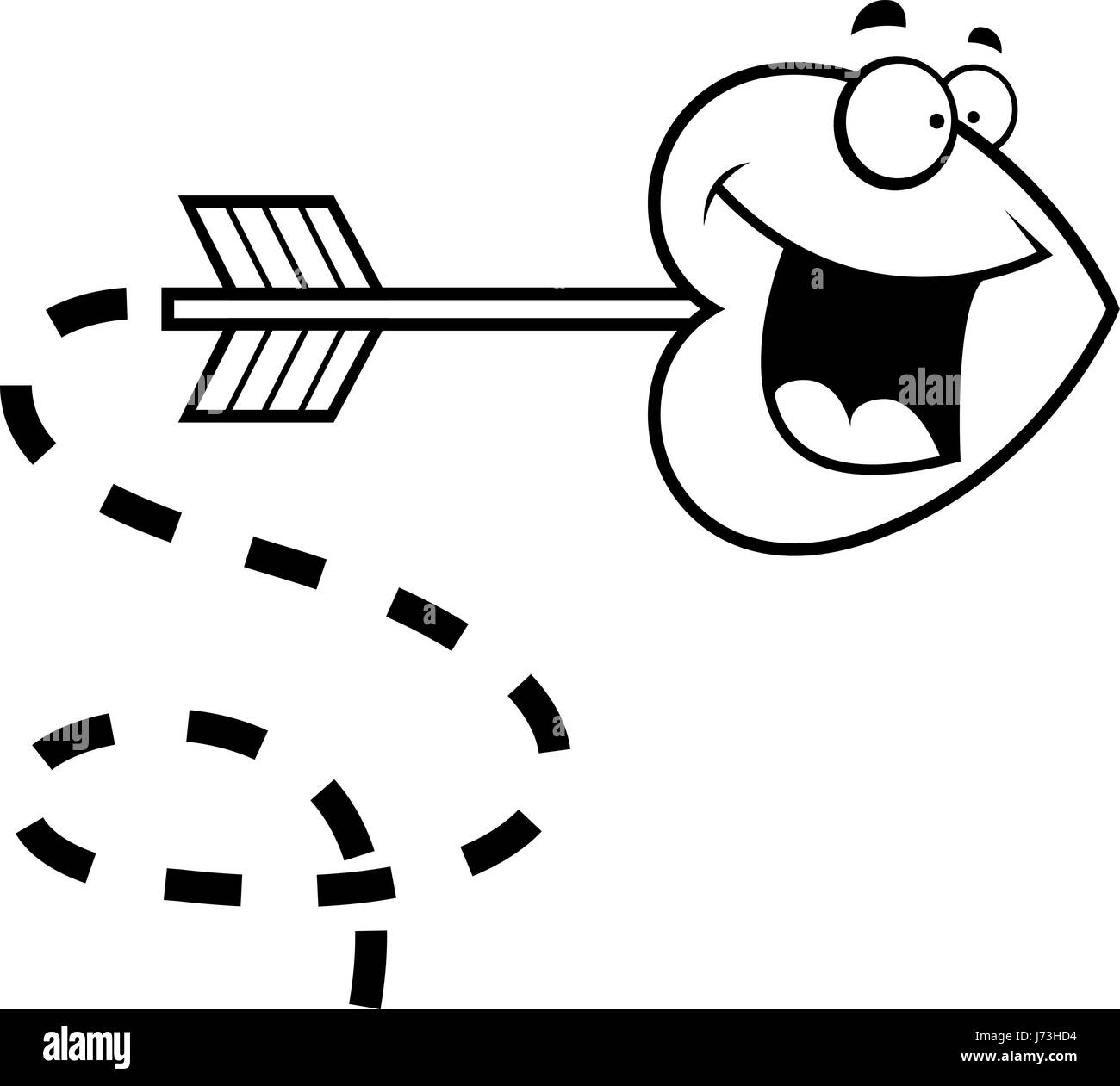 Smiling arrow Stock Vector Images - Alamy