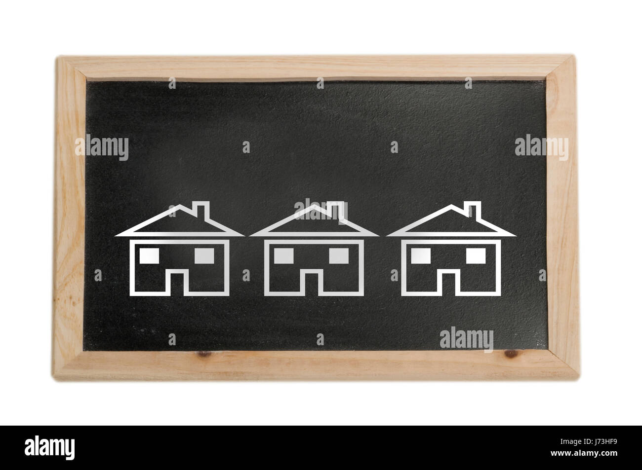 House with to let sign Cut Out Stock Images & Pictures - Alamy